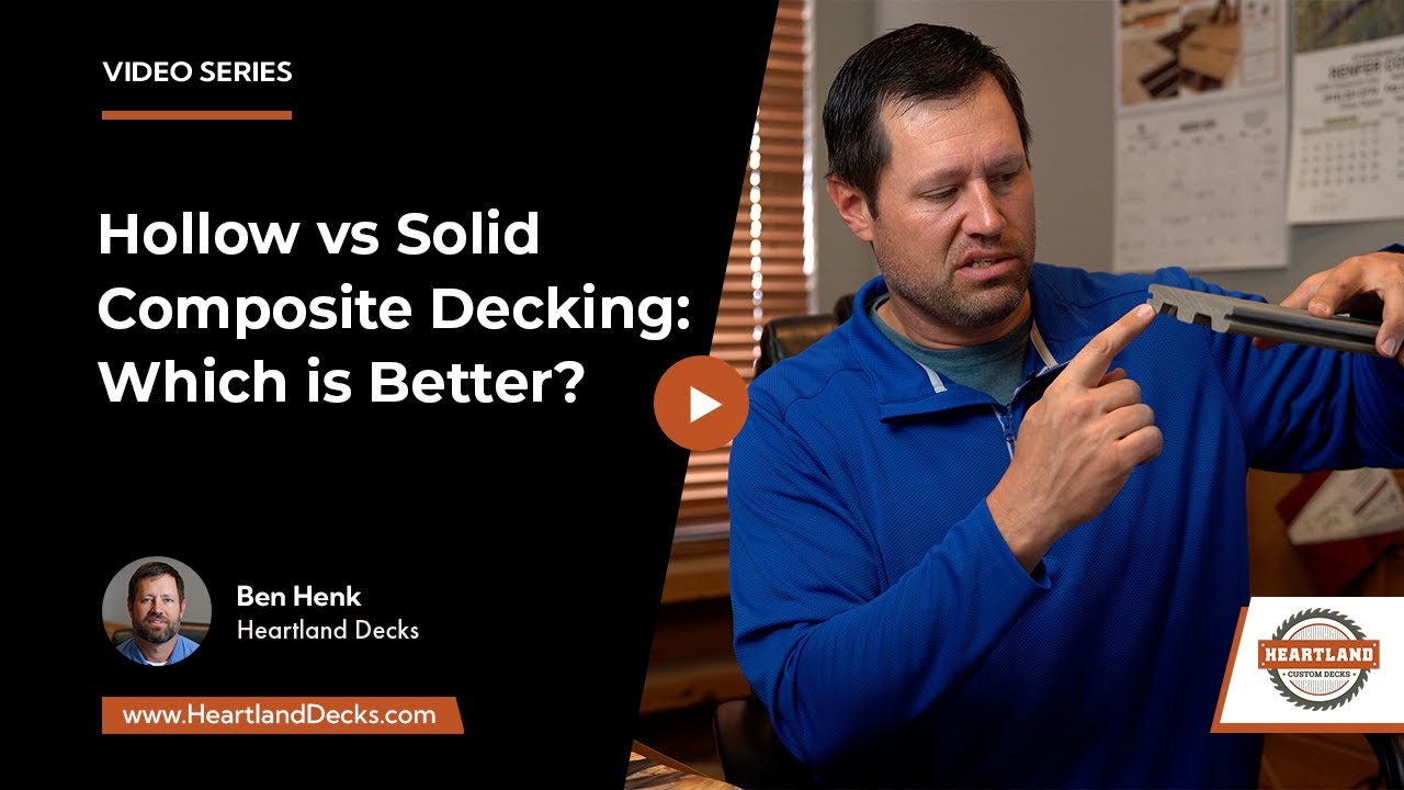 Hollow vs Solid Composite Decking: Which is Better? | Heartland Decks
