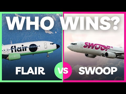 FLAIR vs SWOOP | Who is Canada's Best Budget Airline?