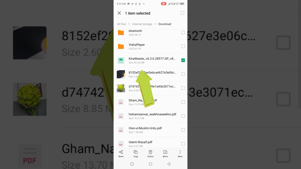 How to find downloaded apk files on android #shorts #apkfiles