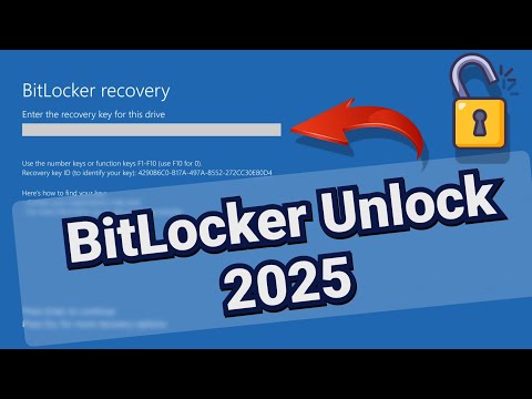 How to Unlock BitLocker Without Password or Recovery Key 2025 | Disable BitLocker in Windows 10/11