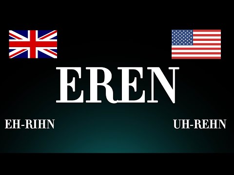 Learn How to Pronounce 'Eren' Perfectly: UK vs USA (Anime Character Pronunciation)