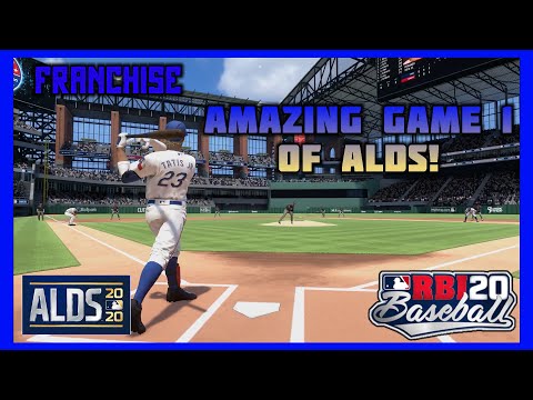Game 1 of ALDS! RBI Baseball 20 Franchise Mode