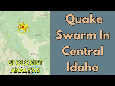 Seismic Swarm Strikes Central Idaho: Geologist Analysis