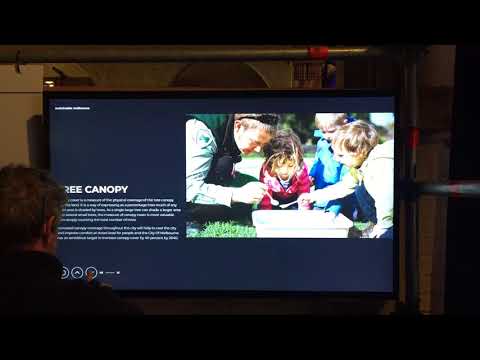 GIS Online + Touchscreen = Interactive accessible information