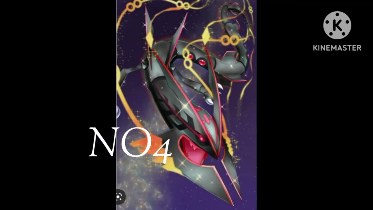 Top 4 shiny rayquaza wallpaper