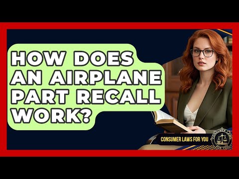 How Does An Airplane Part Recall Work? - Consumer Laws For You