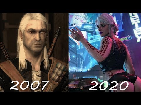 Evolution of CD Projekt Red Games 2007-2020