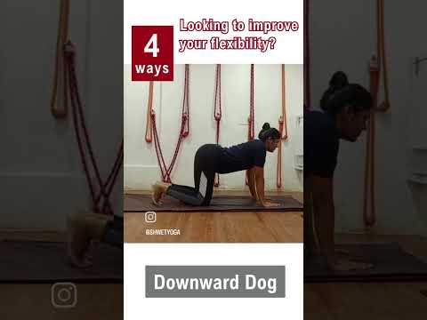 These different versions of cat-cow flows escalating into downward dog pose are excellent sstretches