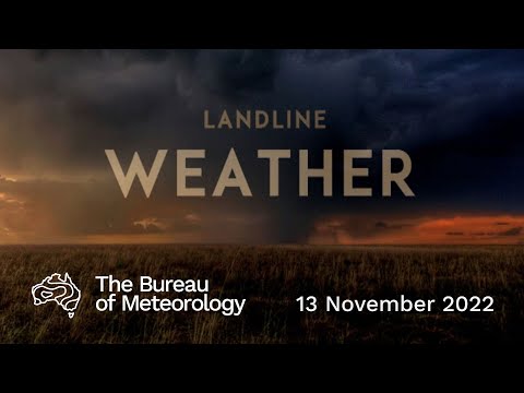 Weekly weather from the Bureau of Meteorology: Sunday November, 2022