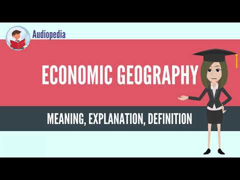 What Is ECONOMIC GEOGRAPHY? ECONOMIC GEOGRAPHY Definition & Meaning