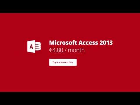 Microsoft Access 2016 - remote access
