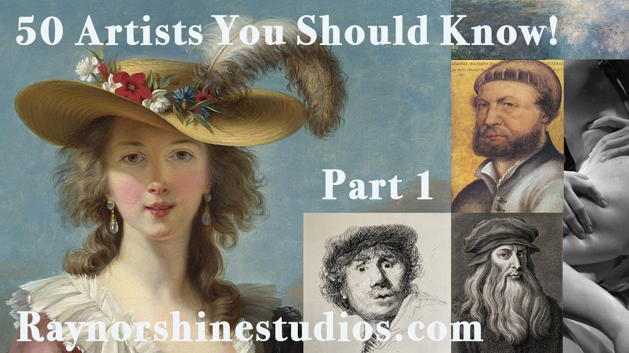 50 Artists you Should Know Part 1 Giotto to LeBrun
