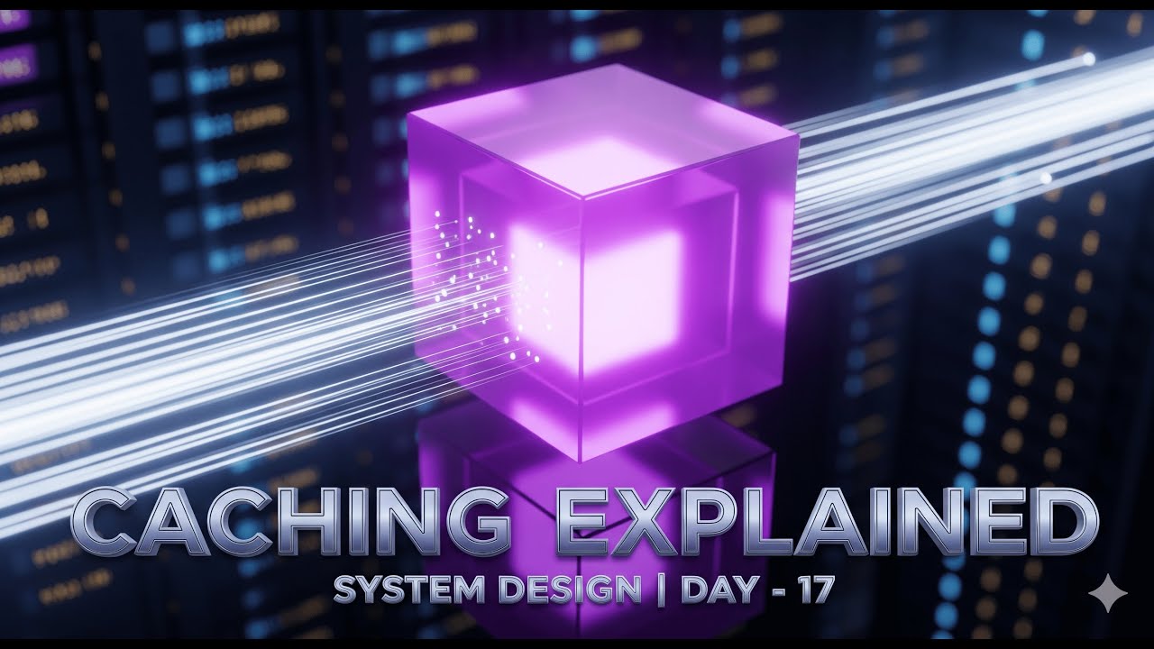 Caching Explained Simply | How Big Apps Become Super Fast| System Design | Day - 17