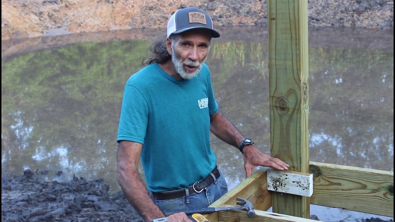 How to Build a PIER | Bluebird Lake | Summer Projects