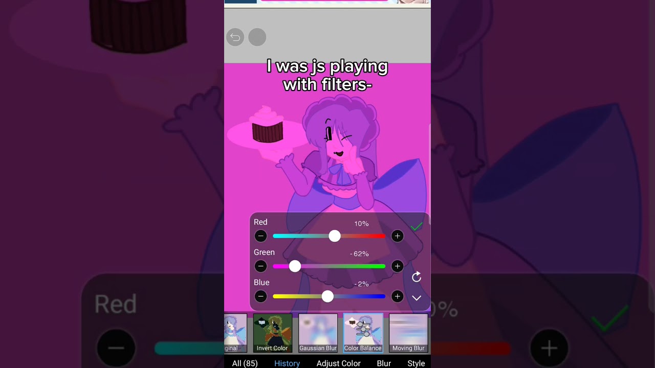 ‼️KINDA GORE‼️I was just messing with the filters... #art #ameliascafe #ibispaintx #fyp #viral