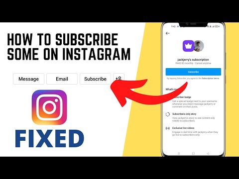 New Instagram Subscription || How To Subscribe Some On Instagram