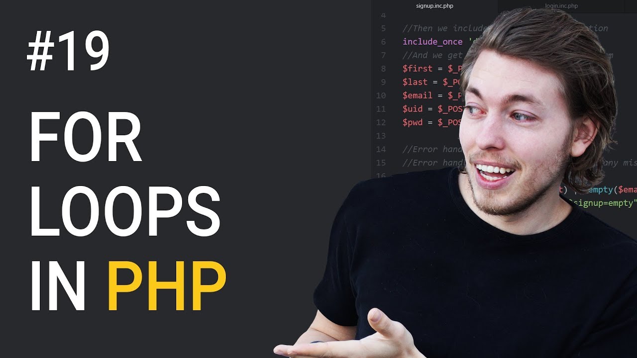 19: How to Create a For Loop in PHP | PHP Tutorial | Learn PHP Programming | PHP for Beginners