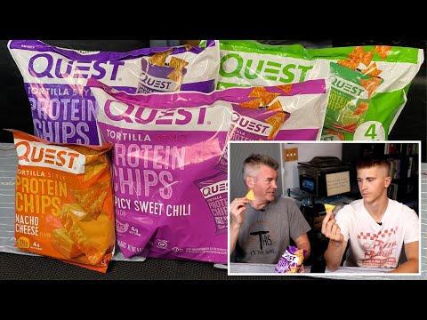 Quest Protein Tortilla Chips - Four Flavors Reviewed plus a Chip Stress Test