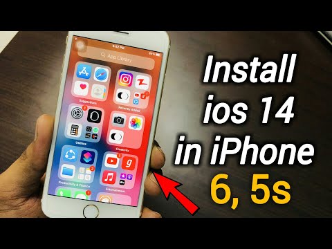 How to Update iPhone 6 on ios 14 || How to Install ios 14 Update on iphone 6 and 5s🔥🔥||