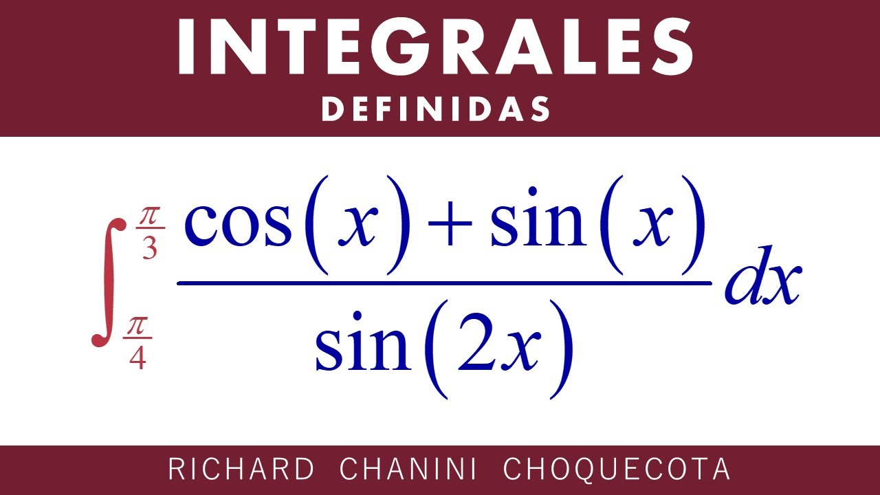 Integrales Definidas | Ejercicio 06