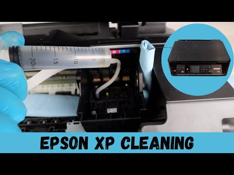 Epson XP-446 Not Printing Color or Black XP-440, XP-340, XP-330 - How To Clean/Repair - DIY TUTORIAL