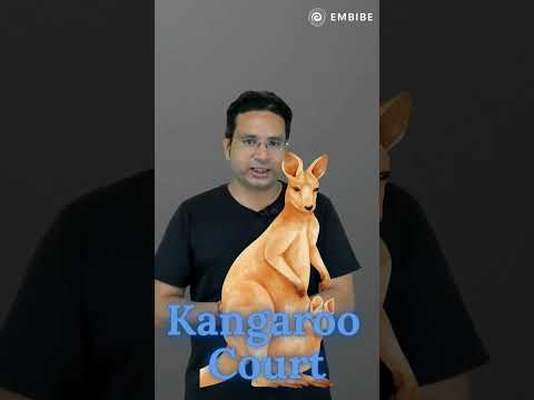 Kangaroo court explained #Shorts #english