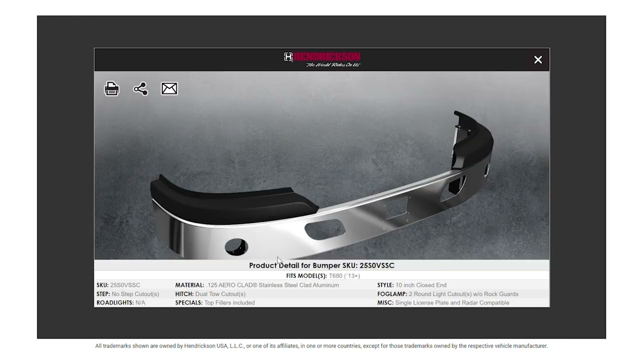 Hendrickson Bumper Tool Tutorial