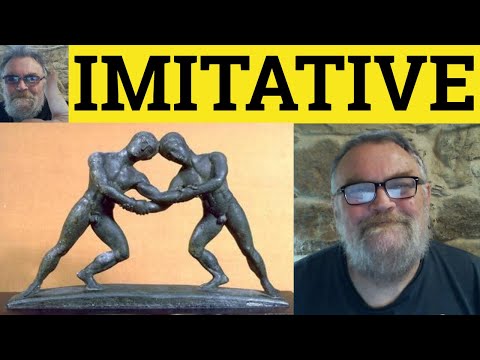 🔵 Imitative Meaning - Imitative Examples - Imitative Defined - Useful Vocabulary