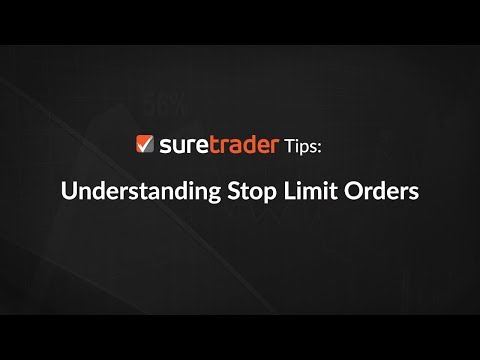 Trading Tips: Understanding Stop Limit, Market and Range Orders