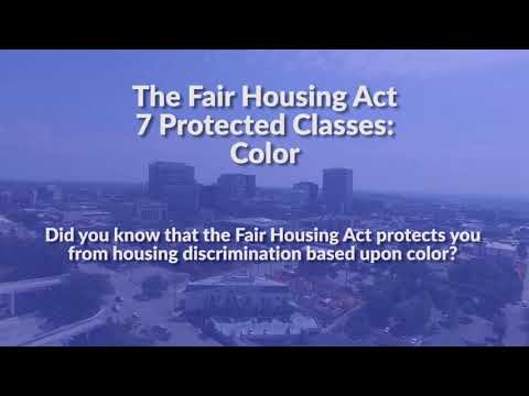 The Fair Housing Act Protected Classes: Color