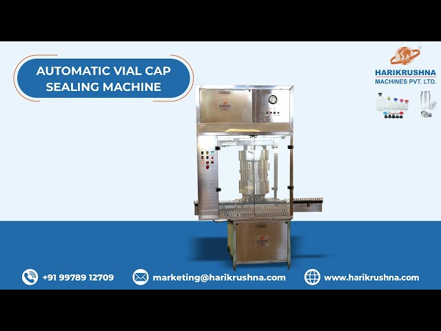 Vial Cap Sealing Machines - Automatic Vial Cap Sealing Machine - Manufacturer & Exporter In ...