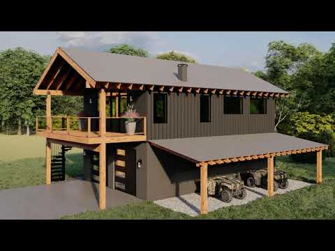 The Missoula Flyover- Barndominium Shop House