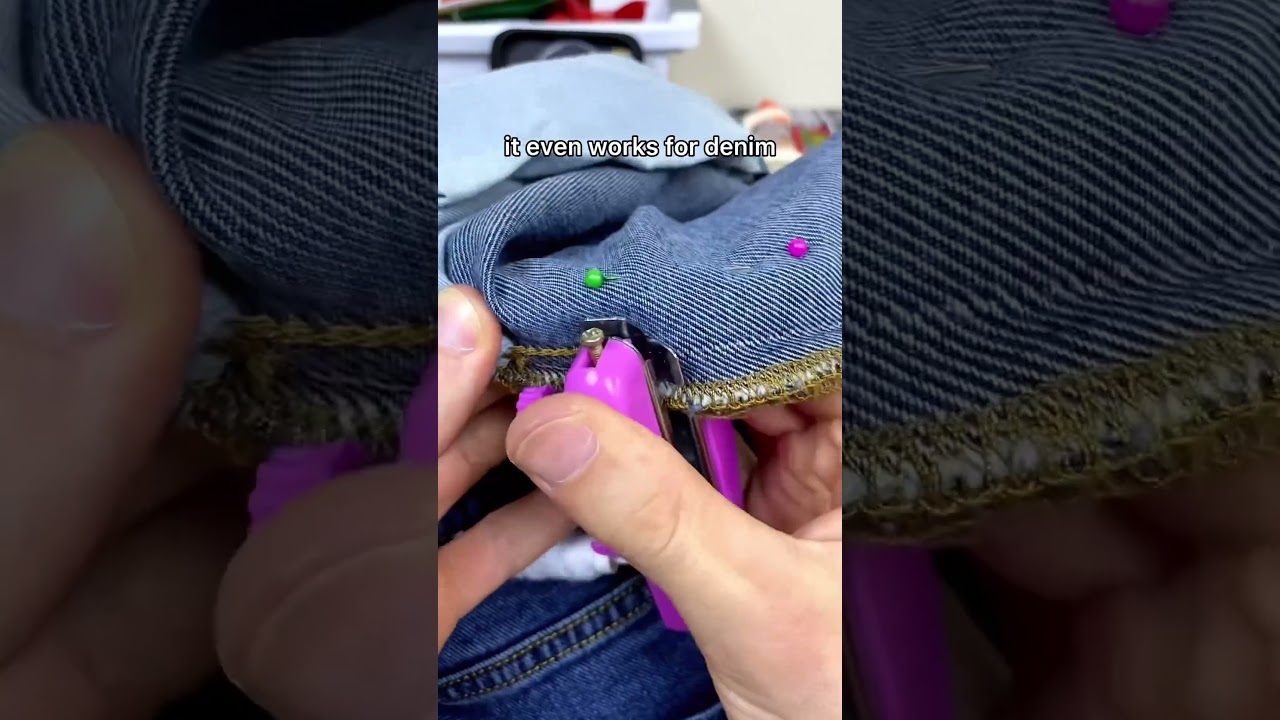 You need this handheld sewing machine NOW