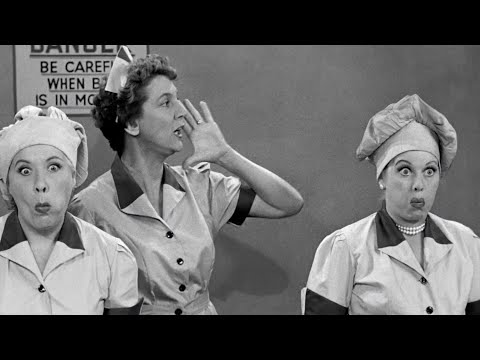 Lucy and Ethel Work a Candy Factory Assembly Line