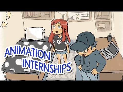What Animation Internships Are Like (My Experience) DRAW WITH ME