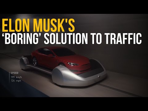 Elon Musk's Plan To Solve Traffic Congestion