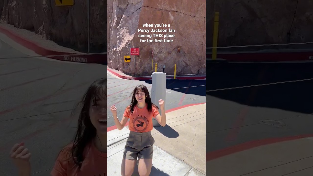 visiting the best Percy Jackson book location in the world #percyjackson