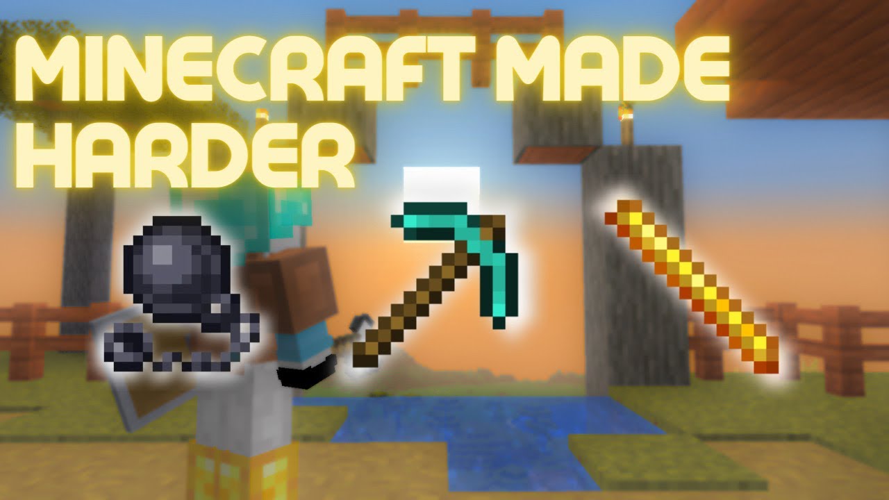 I Made Minecraft 10x Harder (Datapack Showcase)