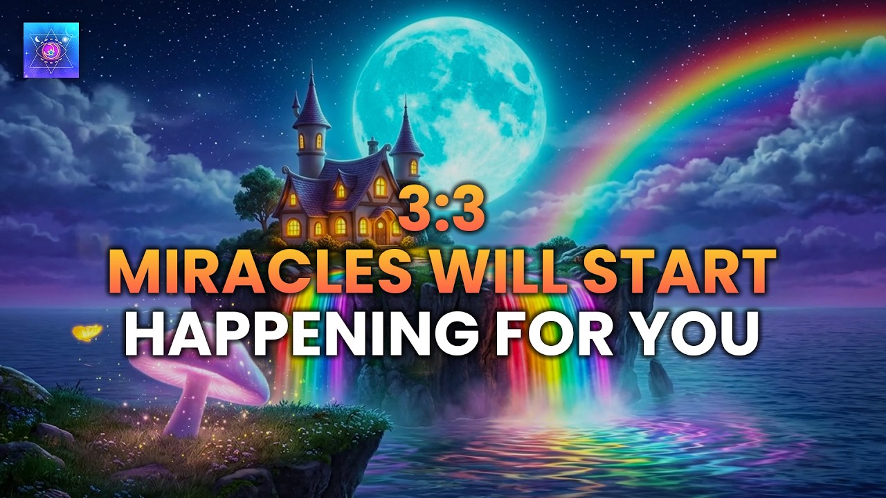 3:3 Miracles Will Start Happening for You ~ Listen for 3 Minutes | Raise Your Vibrations Instantly