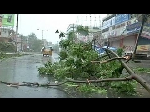 India: the destructive force of cyclone Hudhud