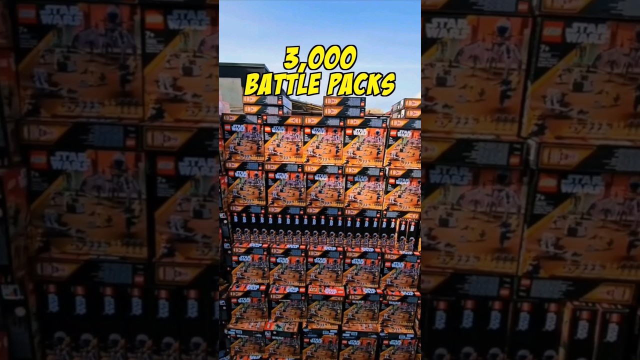 LARGEST LEGO Star Wars Army ever assembled... #clonearmy