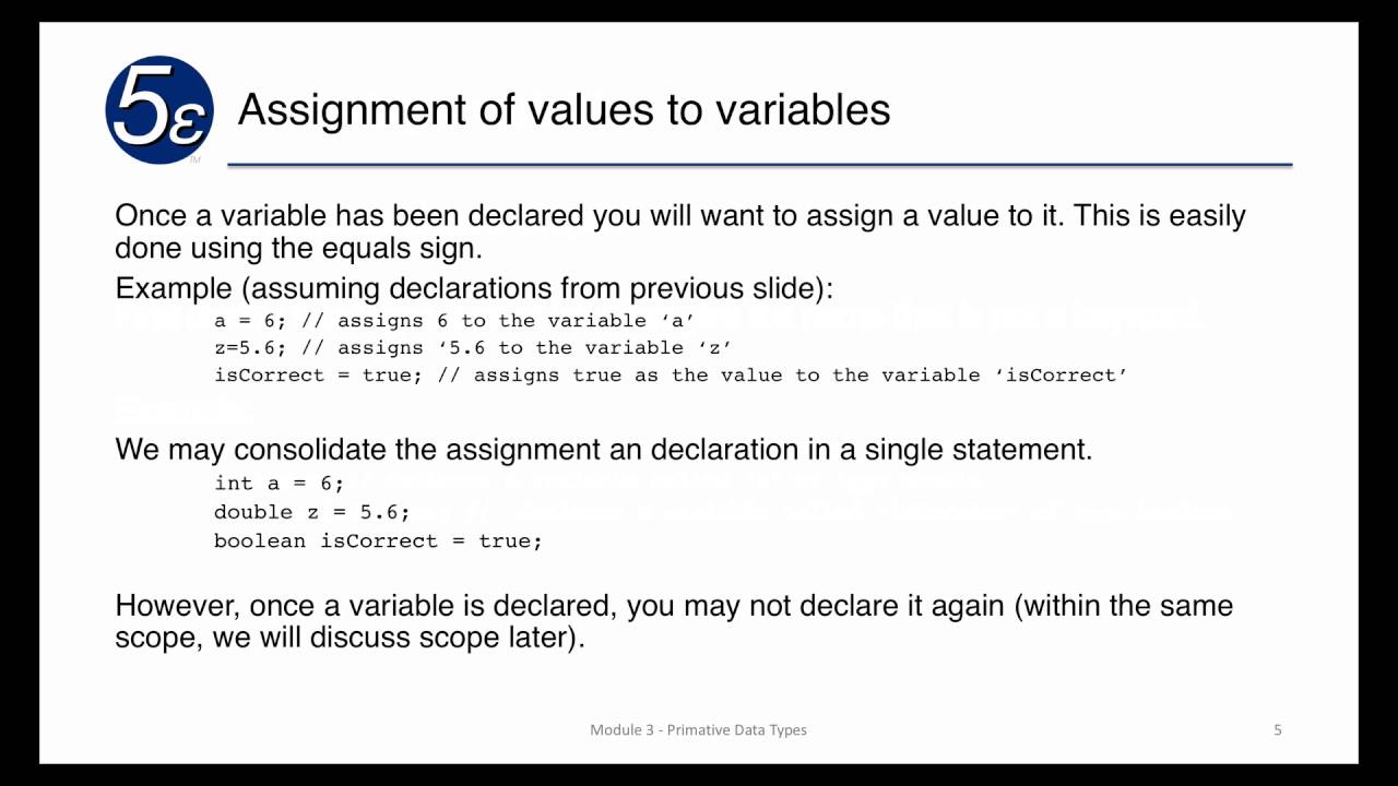Introduction to Java - Module 3