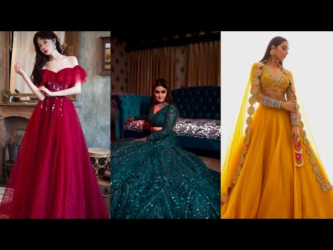Different types of party wear dresses 2021| Dresses for Girls And Women With Names