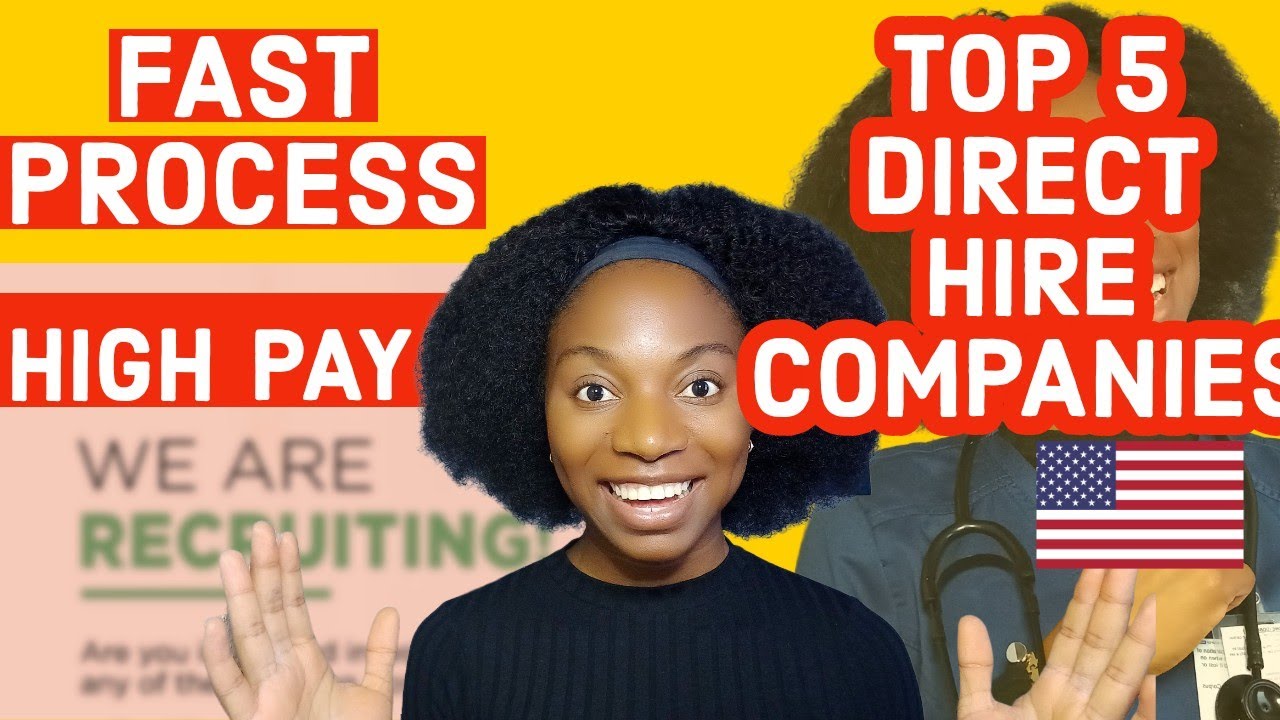 Top 5 Direct Hire Nursing Agencies USA | Best Direct Hire International Nursing Recruitment Agencies