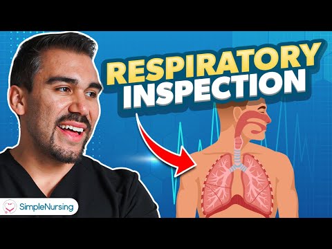 Health Assessment Respiratory Inspection | Lung Sounds for Nurses