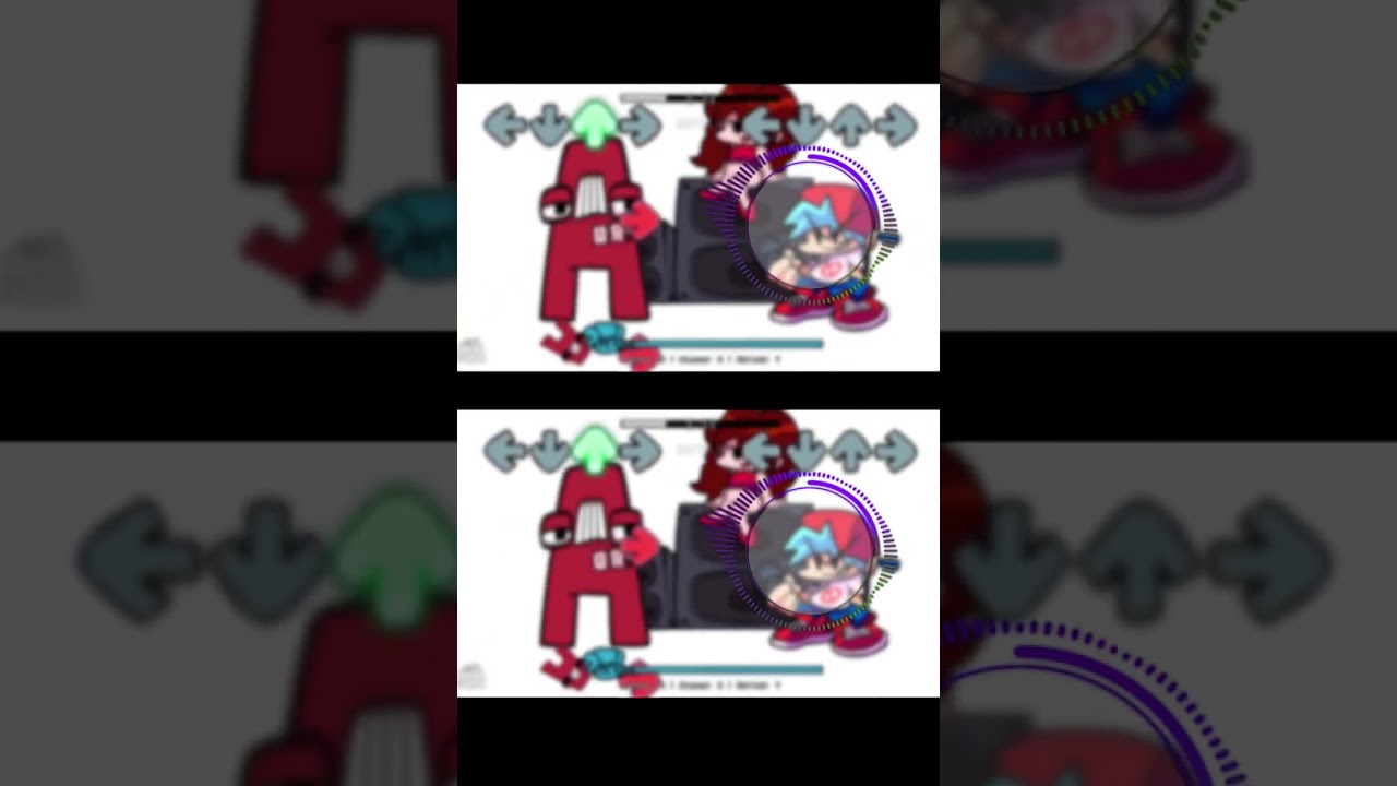 Mike Salcedo Alphabet Lore Vs  Friday Night Funkin'  #shorts