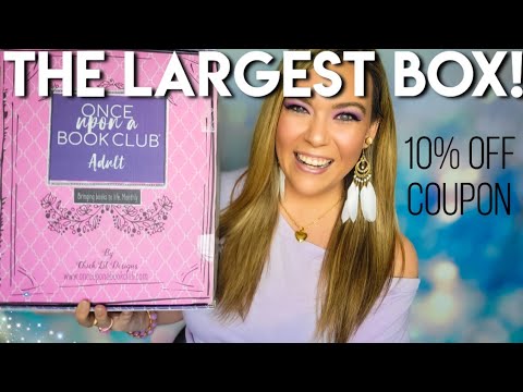 Once Upon A Book Club 2025 + Coupon Code | THIS BOX IS BIGGER THAN NORMAL