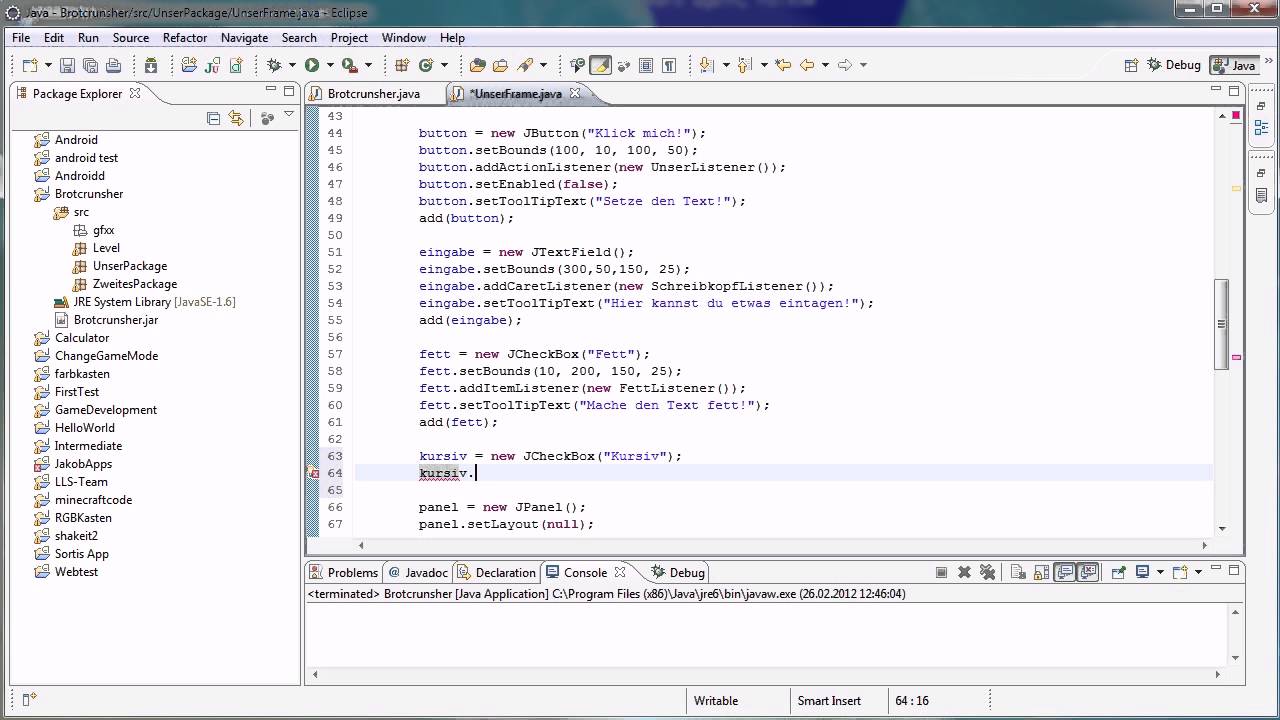 Java Tutorial 75 - JPanel