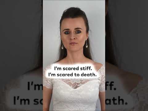Donβt Always Say βIβm scaredβ| Essential English Synonyms #shorts
