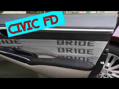 Honda Civic FD 2006-2012 door panel / side liner BRIDE cloth re fabric
